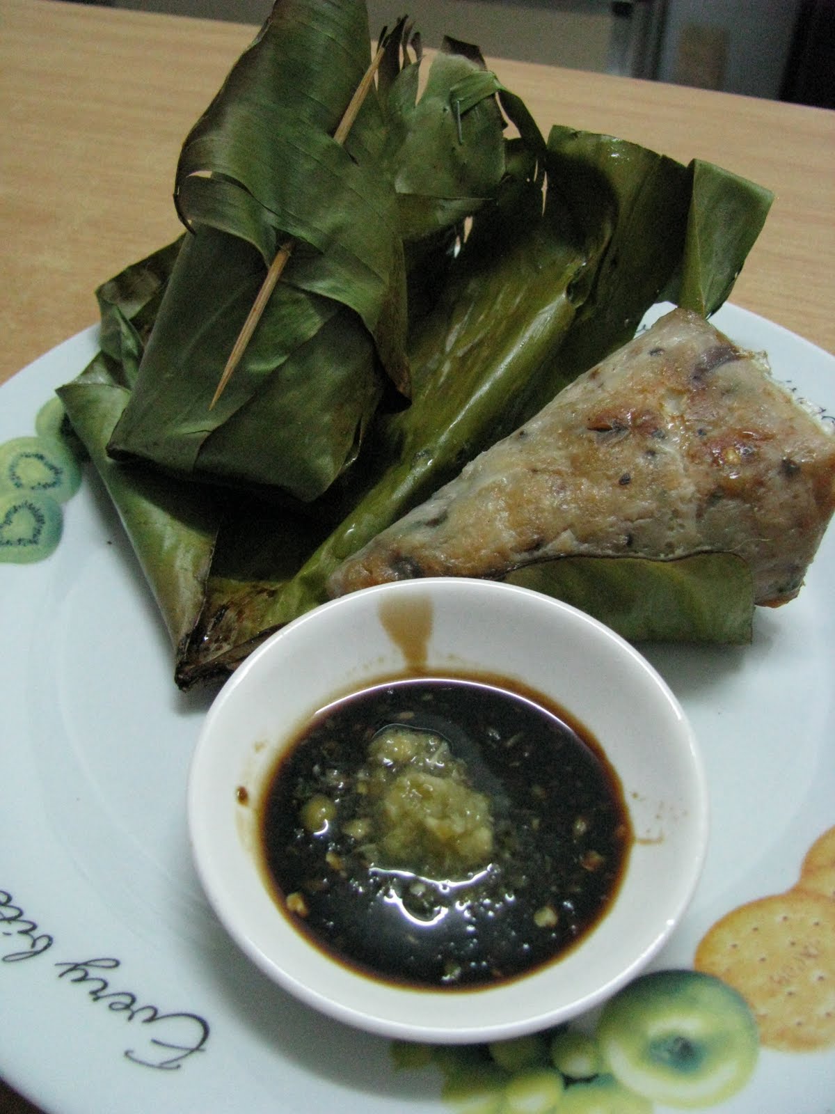 Homemade Sata @ Grilled Fish In Banana Leaves