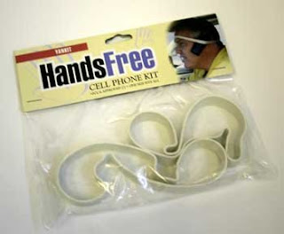 The rubber band cell phone handsfree kit - Just Another Mobile Phone Blog