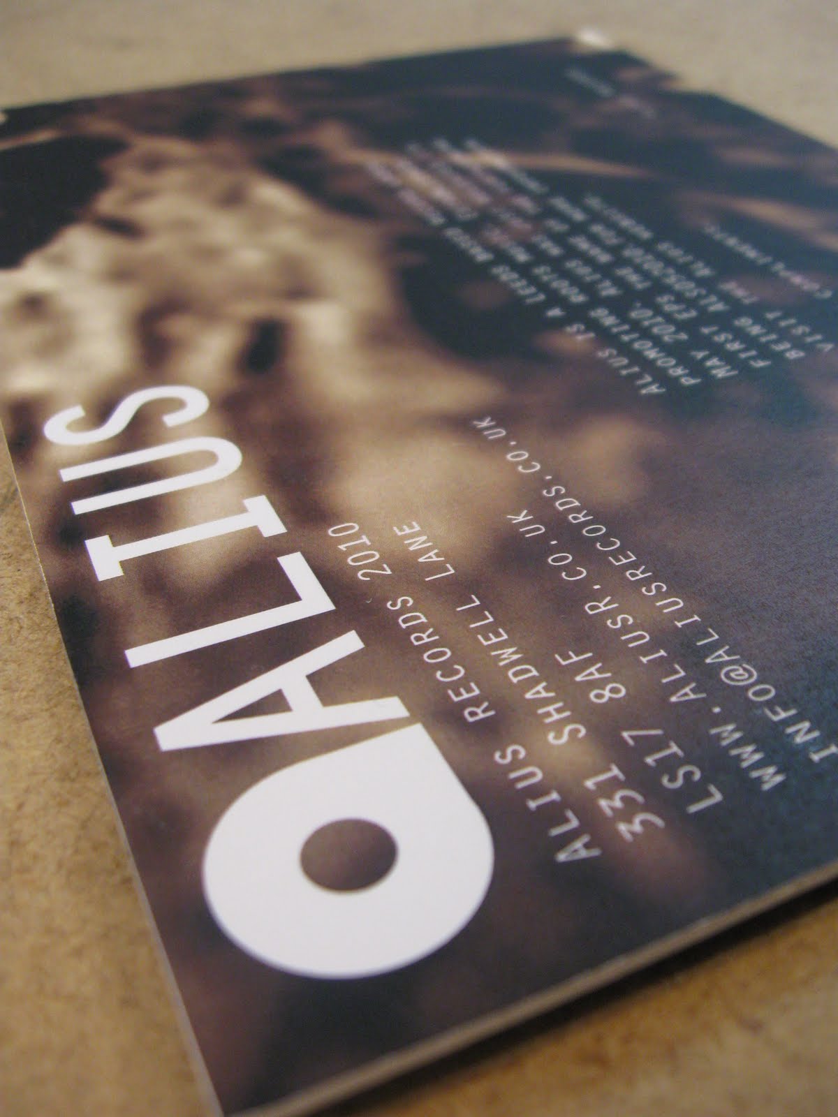 Design Practise: mailshot