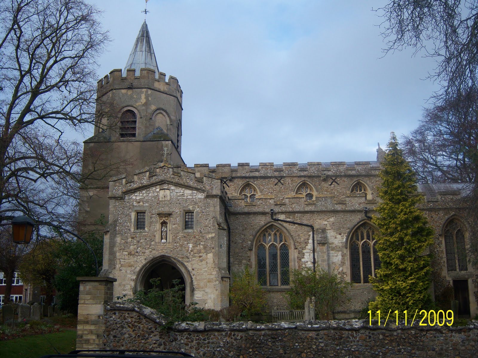 Churches and family tree: Great Shelford, Cambridgeshire