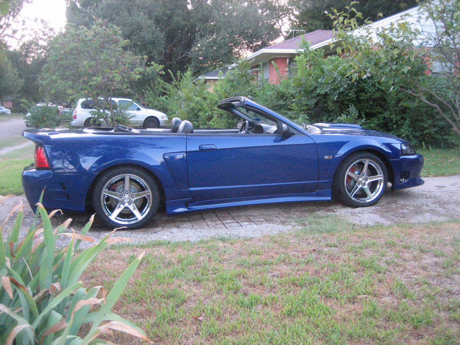 Whiteboy's Mustangs: 2003 Mustang GT convertible/Now saleen clone