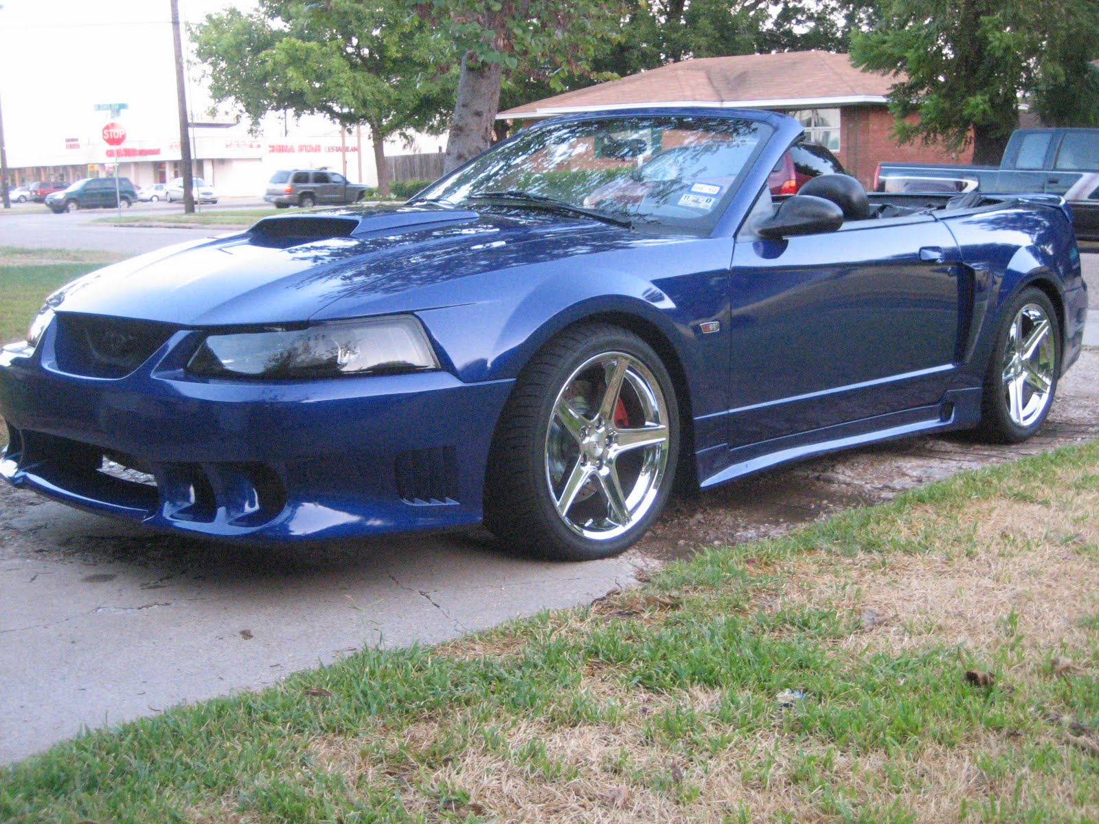Whiteboy's Mustangs: 2003 Mustang GT convertible/Now saleen clone