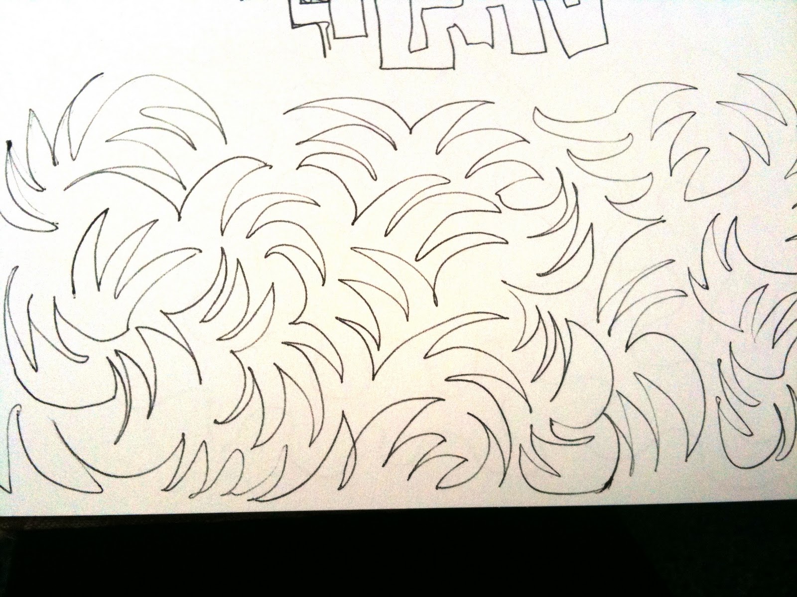 A Few Scraps: Free Motion Quilting Designs: Meandering and variations