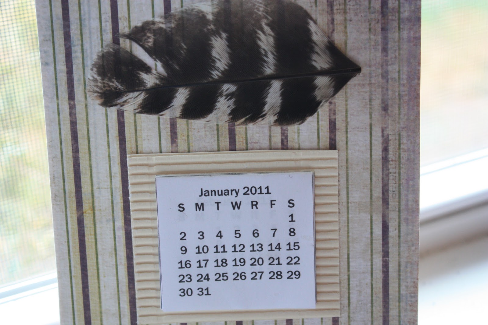 Homestead: Simple DIY Calendar