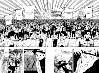 Naruto Chapter 450: The Joyful Village! (Kakashi Nominated as the 6th ...