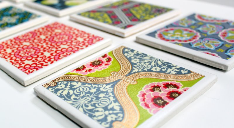 Tile Coaster Tutorial - The Cottage Mama