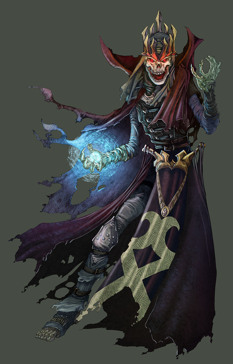 CRIATURAS LENDARIAS: LICH E ARCHLICH