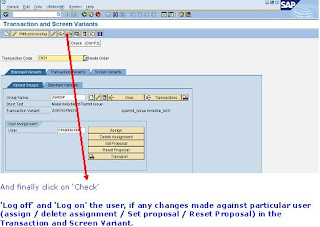 The Guru Speaks - About SAP: Using SHD0 Tcode For Creation of Variant ...