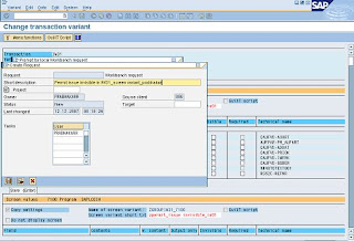 The Guru Speaks - About SAP: Using SHD0 Tcode For Creation of Variant ...
