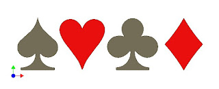 Fun Reflector: Suits of cards