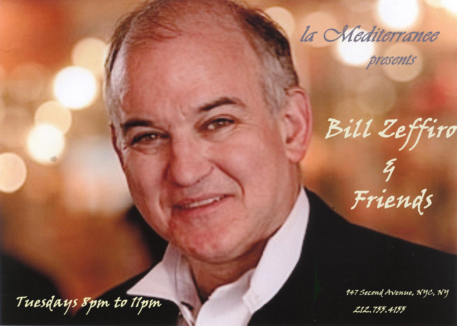 La Mediterranee Bistro Provencal: Bill Zeffiro and Friends