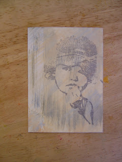 The Technique Zone: Tape Lift Stamping Technique