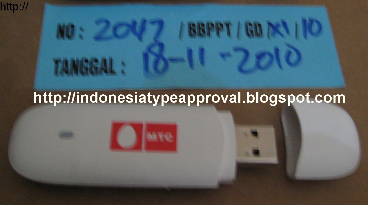 Indonesia type approval: Huawei E150