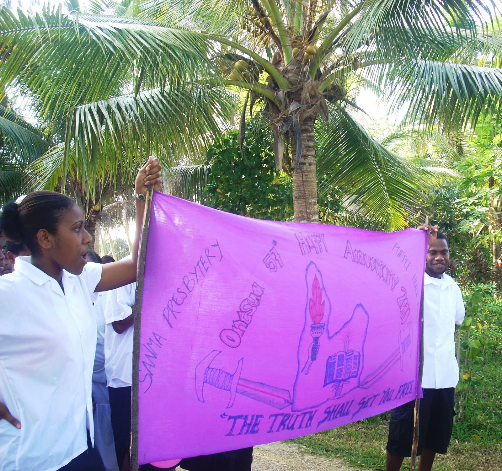 Peace Corps Vanuatu...Living La Vida Ni-Van: All My Purple Ladies