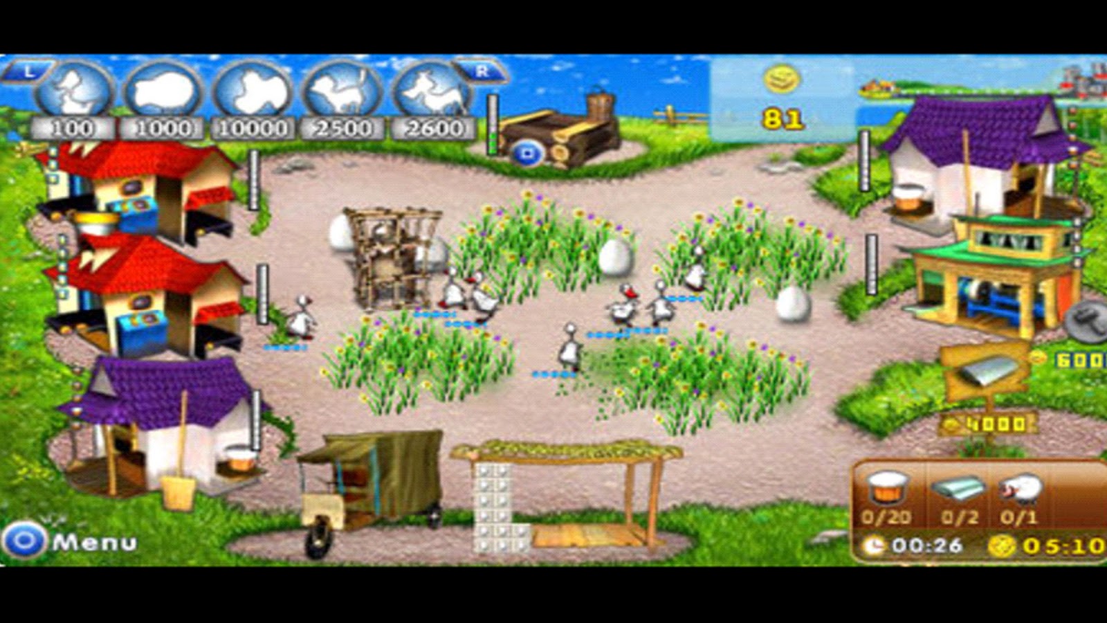 Farm Frenzy PSP Game