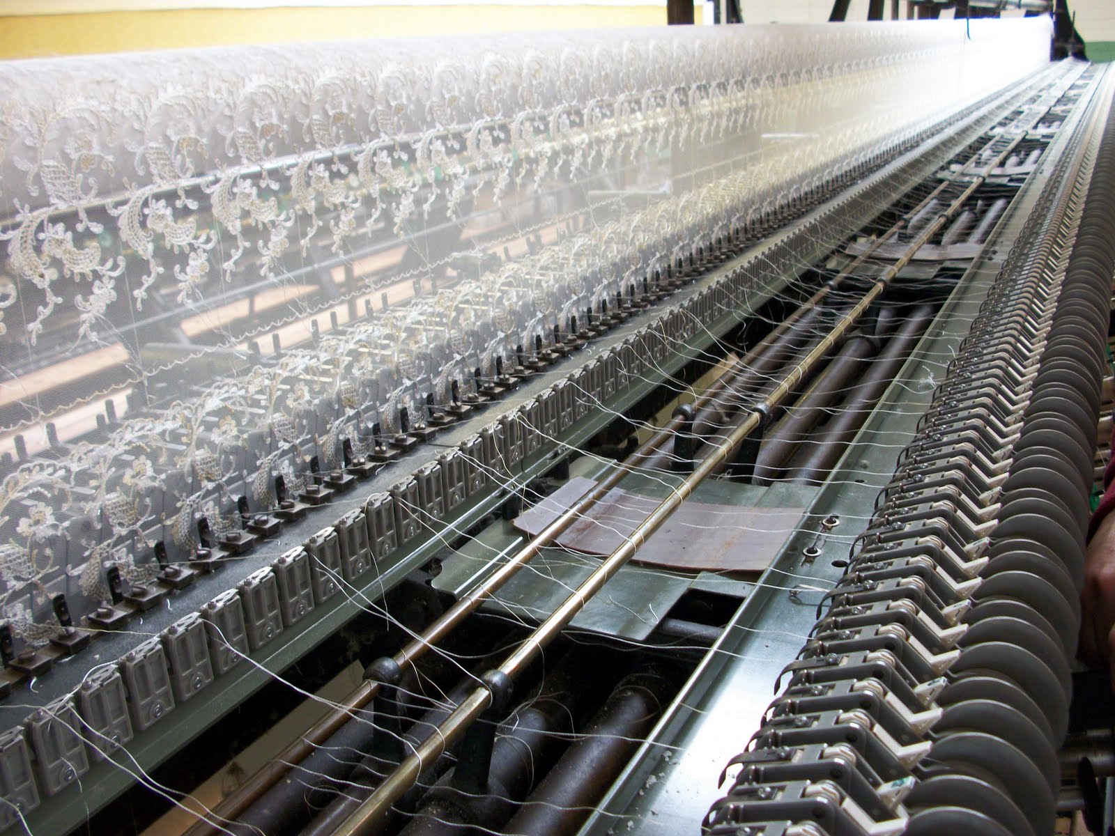 Deborah Harrison: Fewkes Lace Factory Nottingham