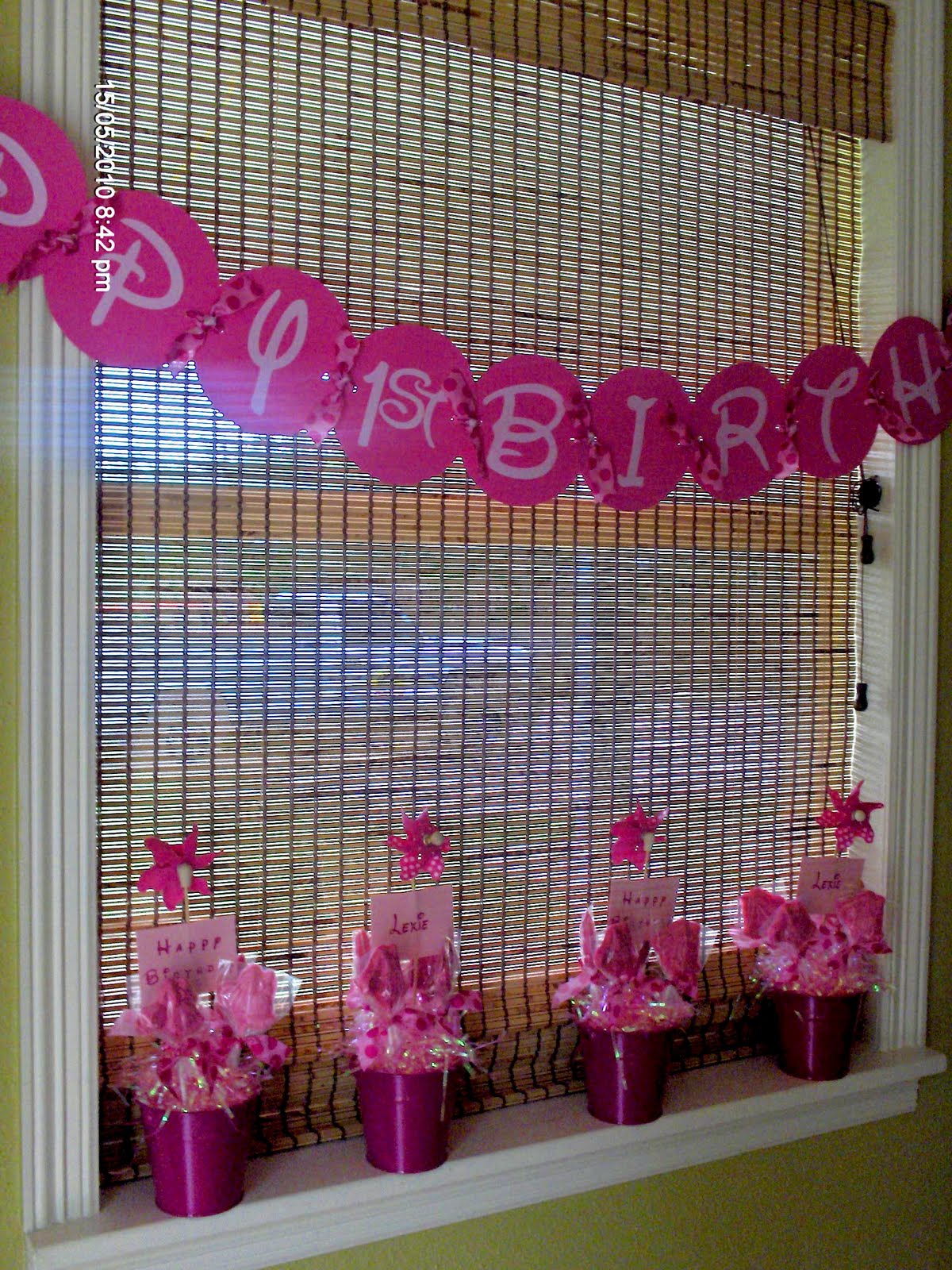 bellygusher: Lexie's 1st birthday -minnie mouse-