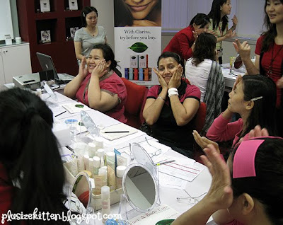 Plus Size Kitten: Clarins Power To Try Workshop