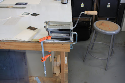 Happy Faces Chicago: The Printmaking Process: Pasta Machine Printing at ...