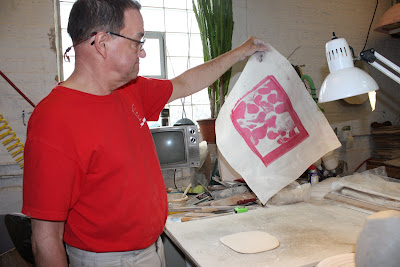 Happy Faces Chicago: The Printmaking Process: Ceramic Printmaking with ...