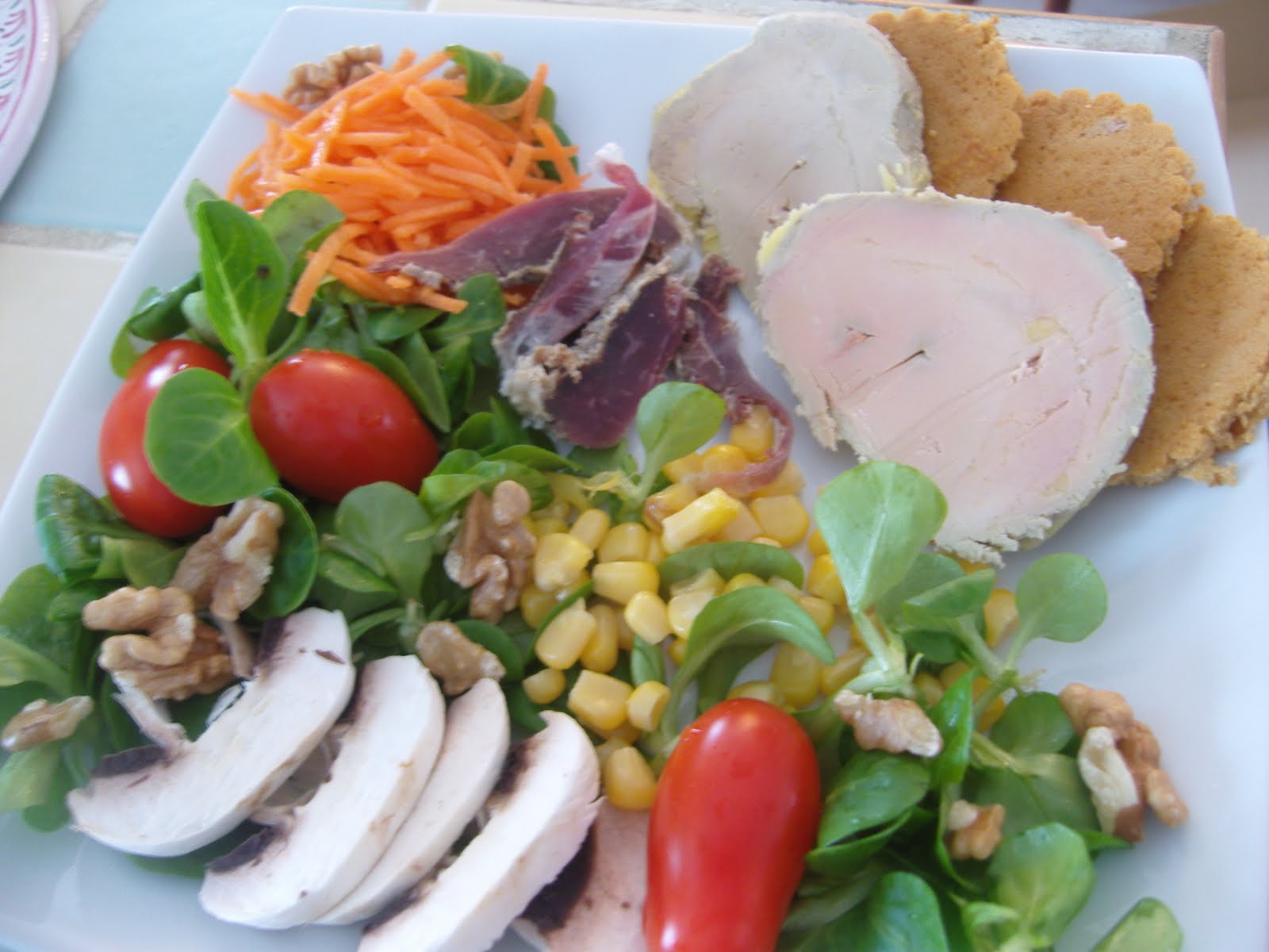 Dans la maison de Séverine: ASSIETTE GOURMANDE DU SUD OUEST