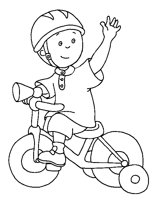 Macaquinho Rosa: Ruca para Colorir - Desenhos para Imprimir do Ruca caillou