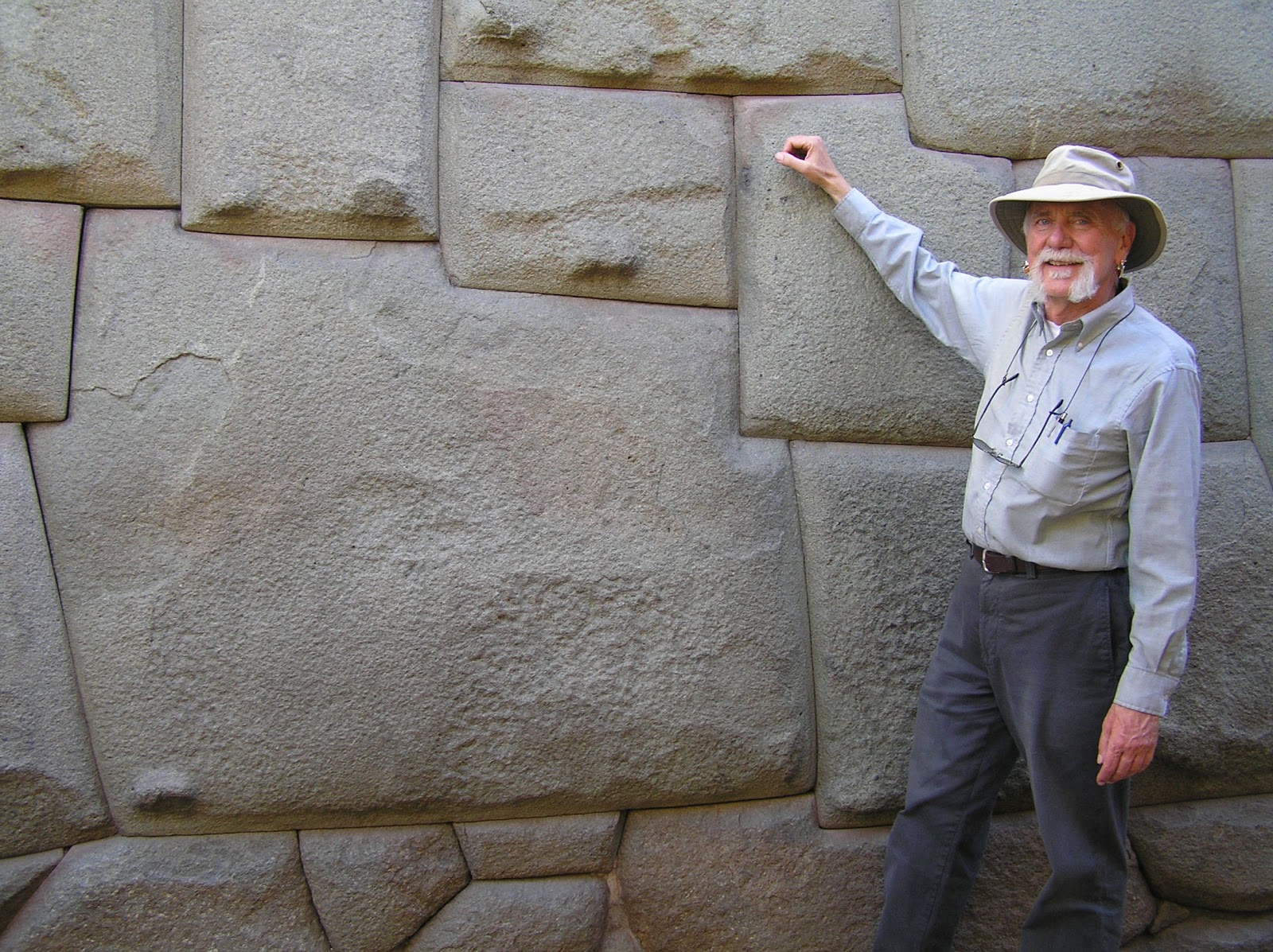 Nearly a thousand years ago, Inca masons fit this 12-angled stone into ...