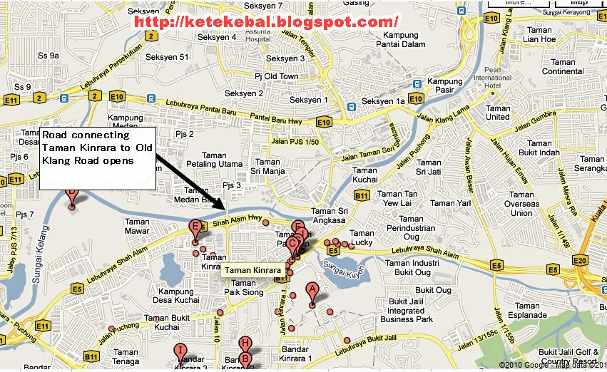 KETEKEBAL: Road connecting Taman Kinrara to Old Klang Road opens