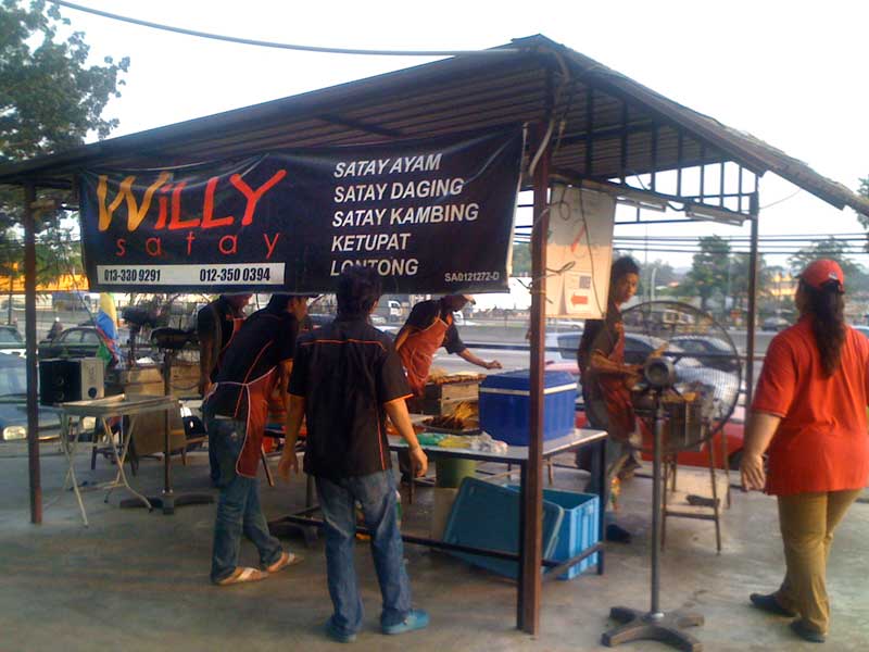 Real Kajang Satay: WILLY SATAY (RAMAL JUNCTION, SG RAMAL)