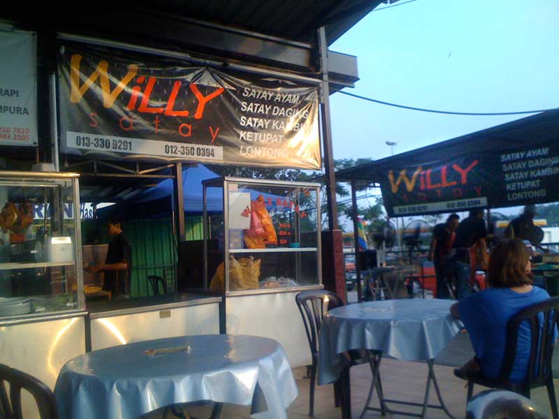 Real Kajang Satay: WILLY SATAY (RAMAL JUNCTION, SG RAMAL)