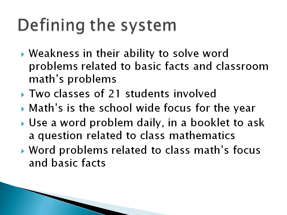 CLARITY IN THE CLASSROOM Year 2 Word Problems In Mathematics