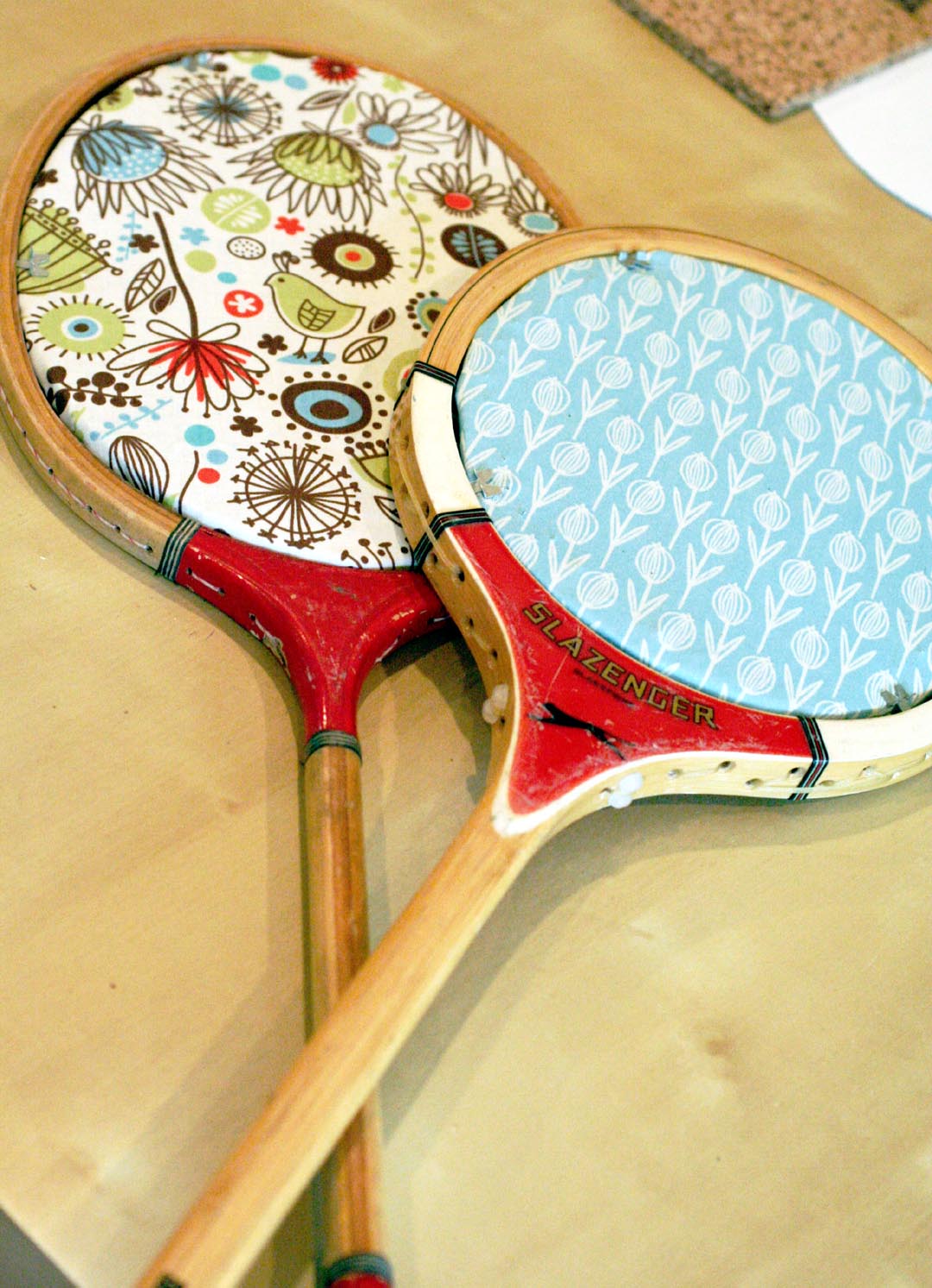 What's Your Racquet? - Tennis Racquet to Cork Board DIY Tutorial