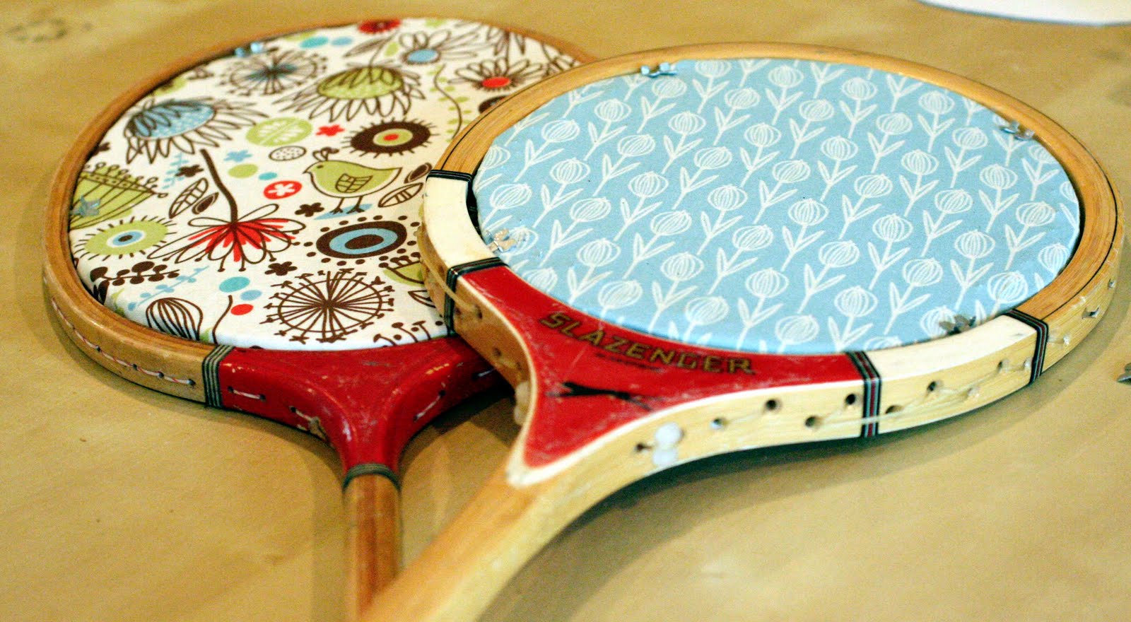 What's Your Racquet? - Tennis Racquet to Cork Board DIY Tutorial