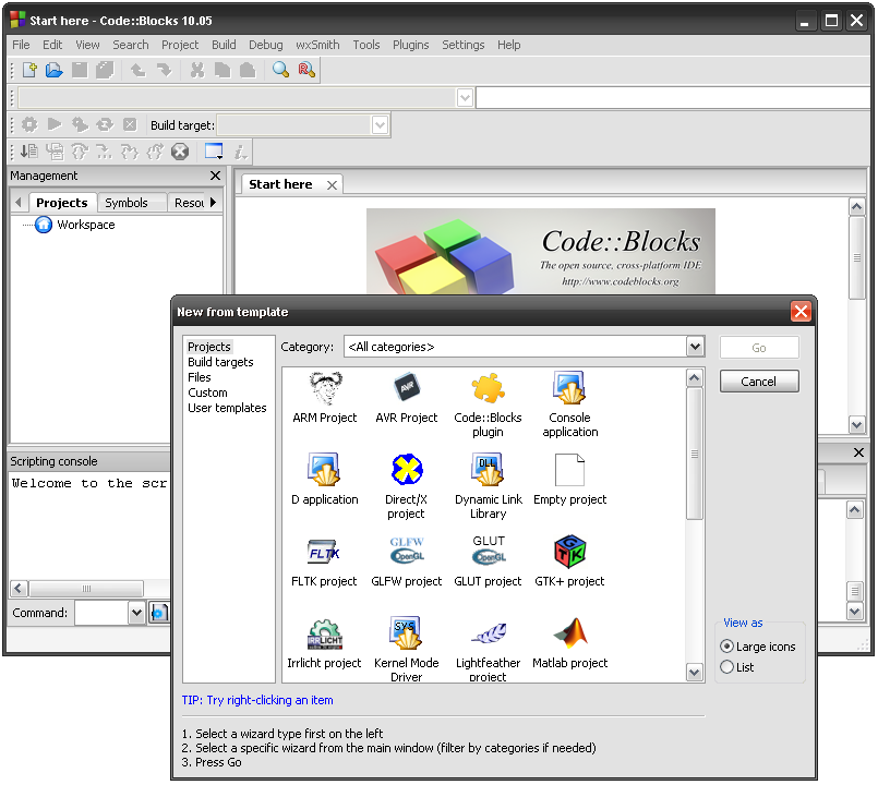 The Open Source, Cross Platform, Free C++ IDE ~ Free Software Download ...