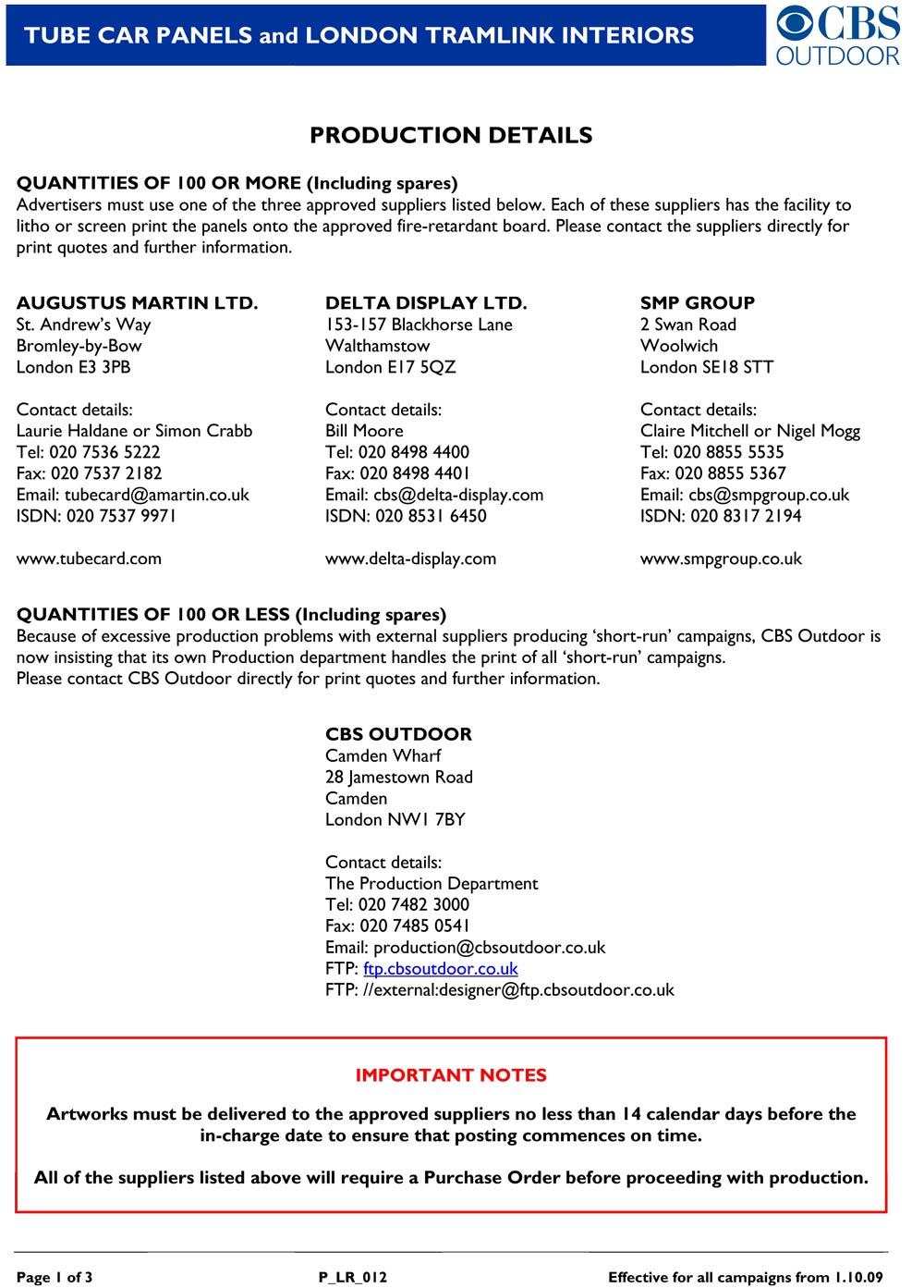 Hazel Design Context: Promotion tube car panel - specifications