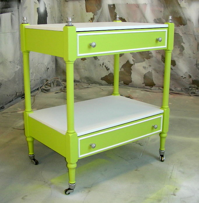 Sydney Barton - Painted Furniture: Lime Green Occasional Table