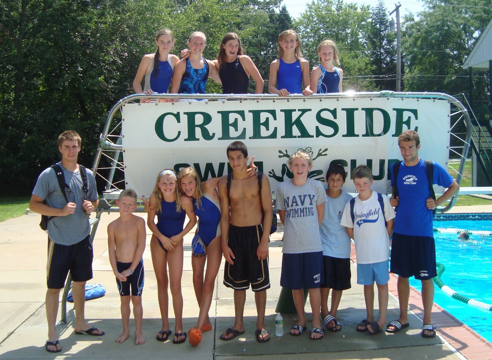 Delco Sports Net: Springfield Swim Club swimmers are Delco A Division ...