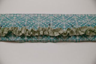 Snapshots of Life: Sew Easy Ruffled Camera Strap Tutorial