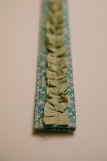 Snapshots of Life: Sew Easy Ruffled Camera Strap Tutorial