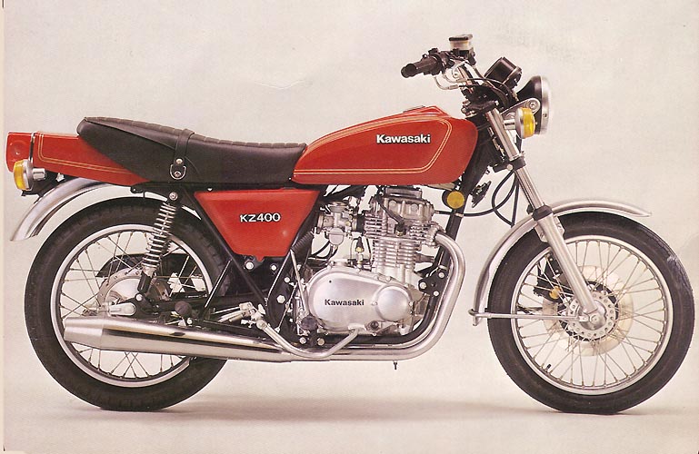 Restauración Kawasaki kz400: Modelos de la KZ400
