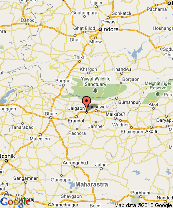 chopda in jalgaon :- Map