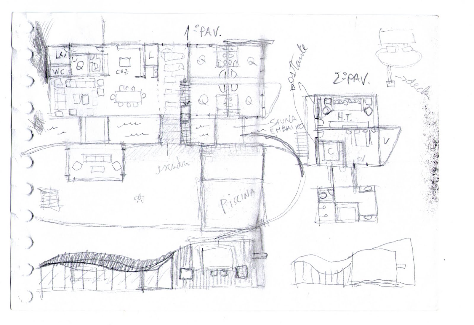 Lugares, arquitetura e outras coisas...: Croqui