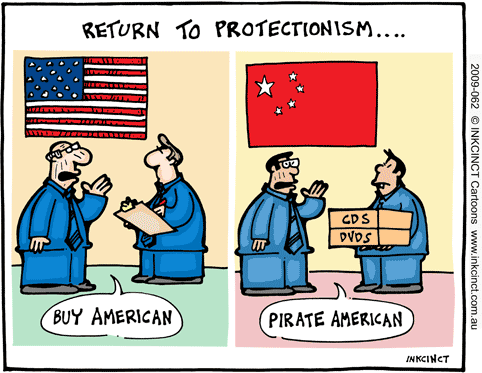 Evelyn's global village: China’s strategy against IBM=Protectionism
