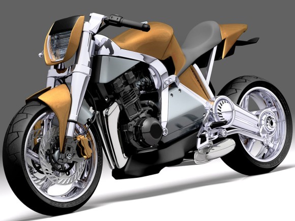 Best Motorcycle Gallery: Supercharged Hybrid Motorcycle Concept 2011