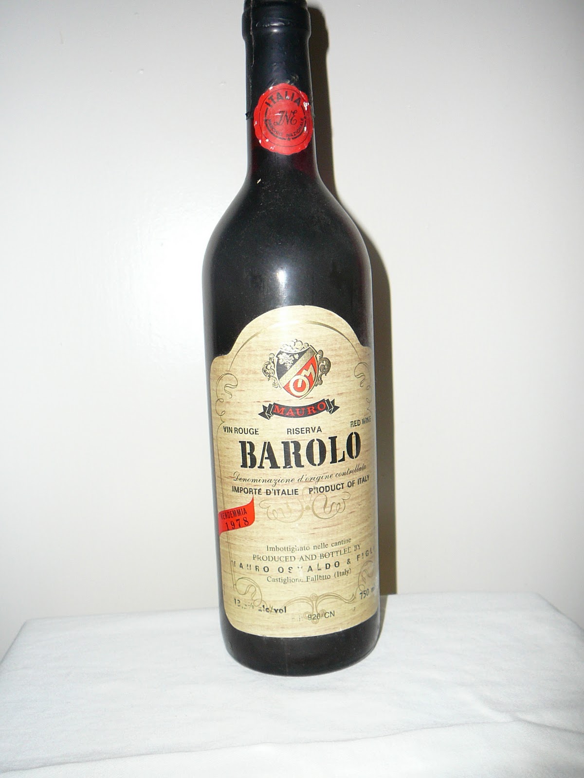 In the glass: Old Vintages of Barolo or Pour It and They Will Come