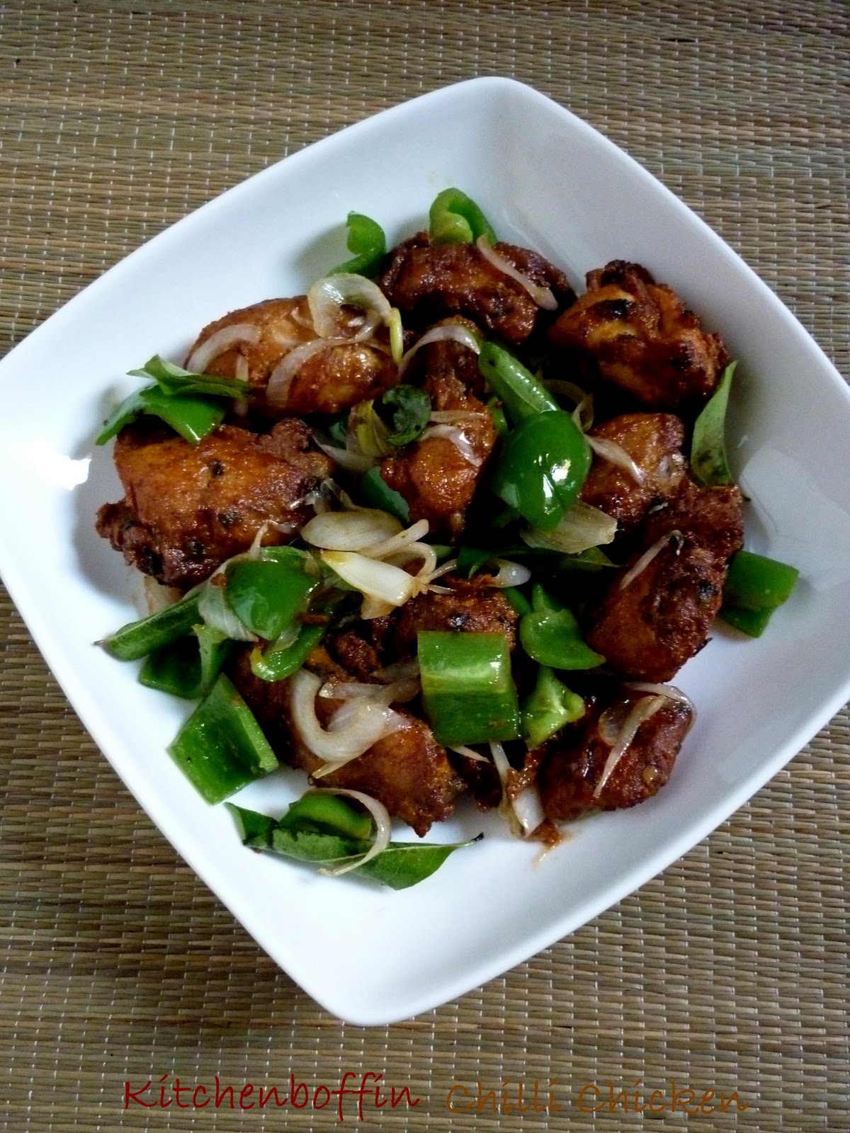 Kitchen Boffin: Chilli Chicken fry