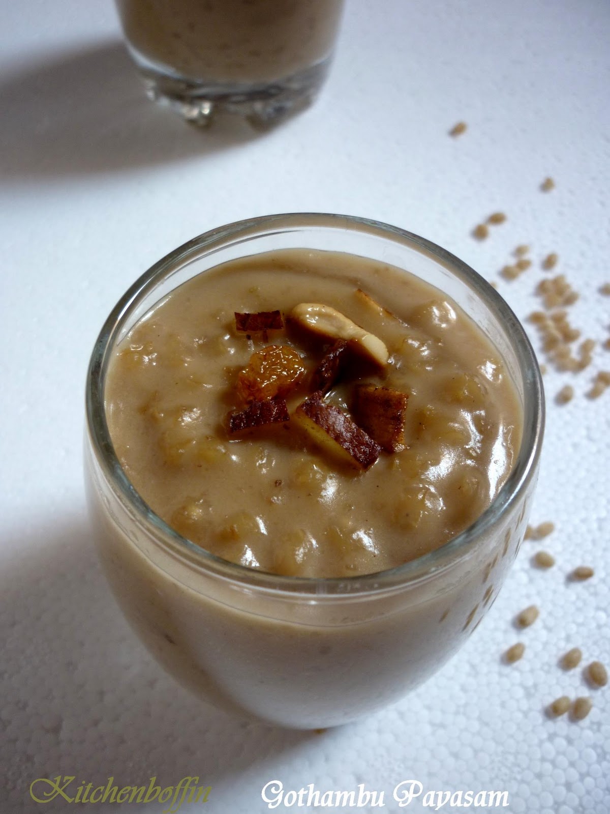 Kitchen Boffin: Gothambu Payasam / Whole wheat Payasam