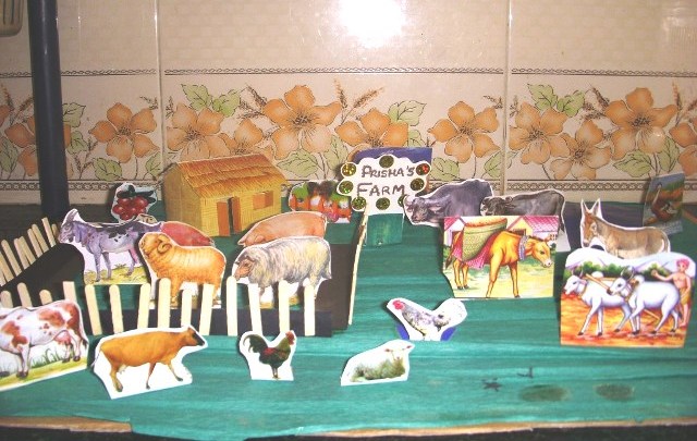 Cards and Crafts : Farm Diorama