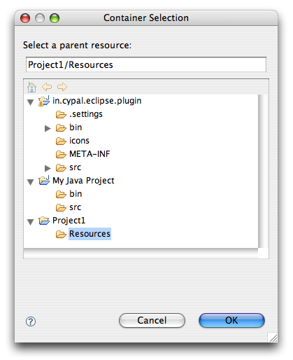 Eclipse Tips - Prakash G.R.: Selection Dialogs in Eclipse