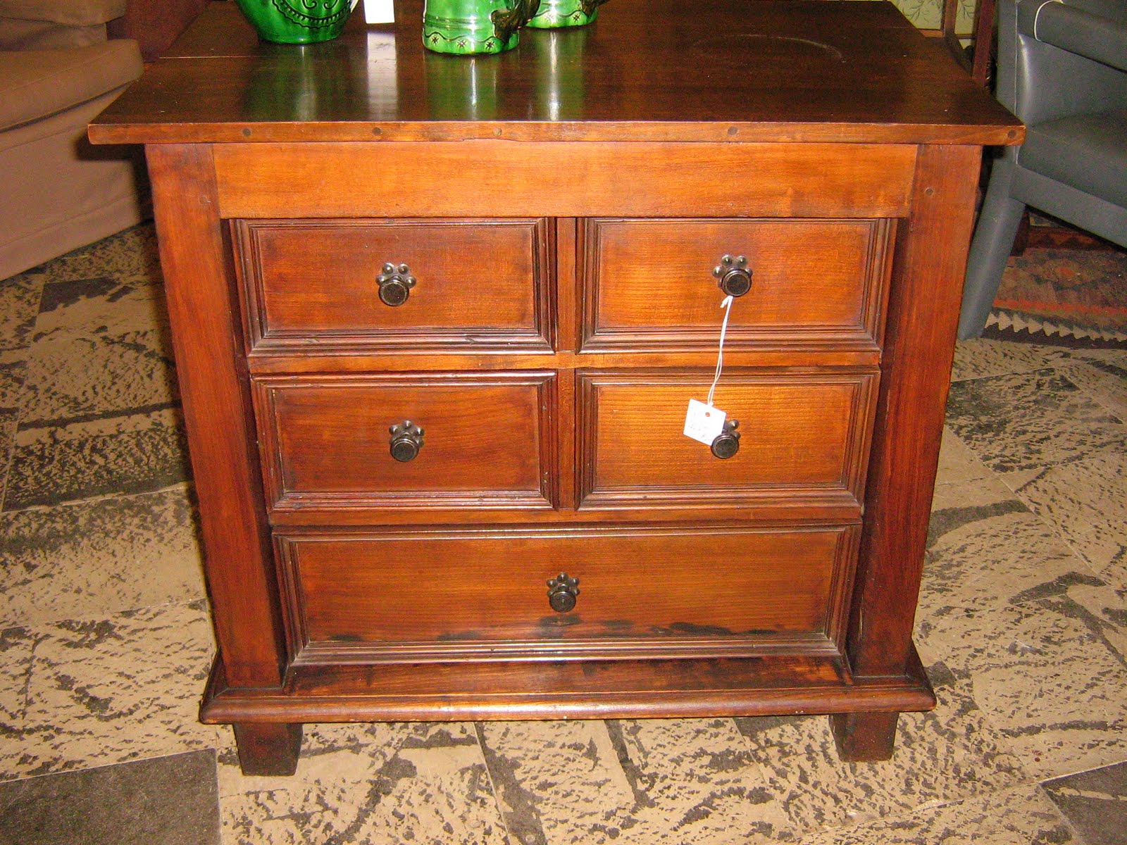 Funk & Gruven A-Z: COLONIAL REVIVAL STYLE CHEST OF DRAWERS